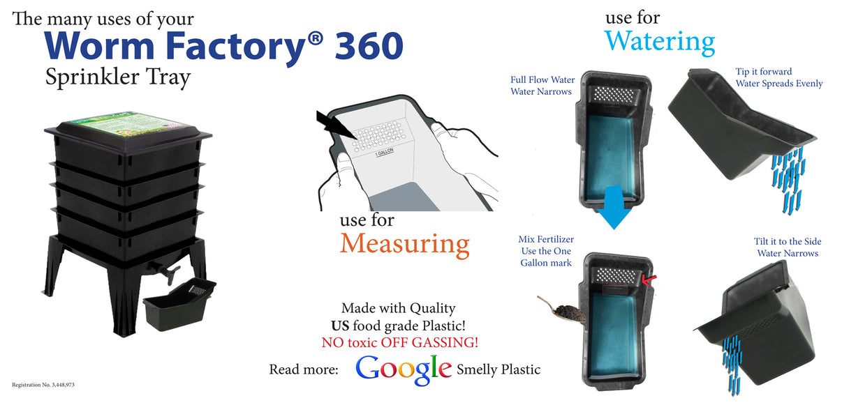 Worm Factory 360 4 Tray Unit – Nature's Footprint